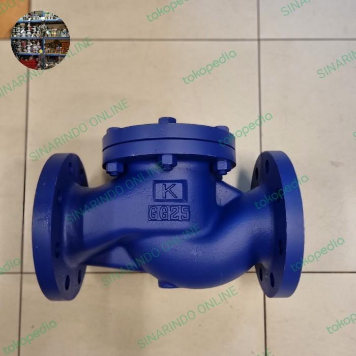 Jual Check valve Steam 4" inch Dn 100 Pn 16 Lift Check - Kota Tangerang ...