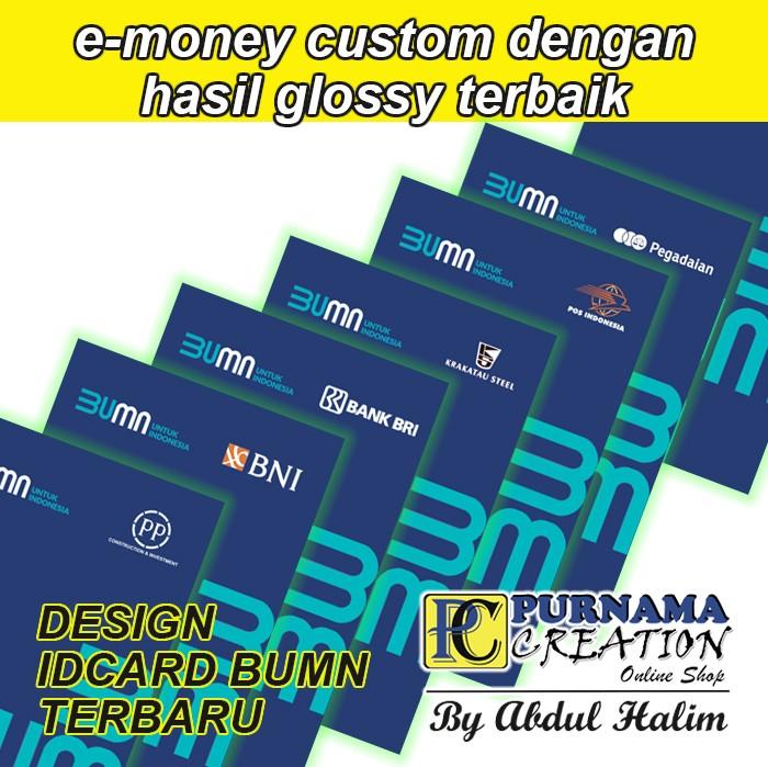 Jual BLAM CETAK IDCARD ID CARD BUMN TERBARU NAME TAG BARU GLOSSY ...