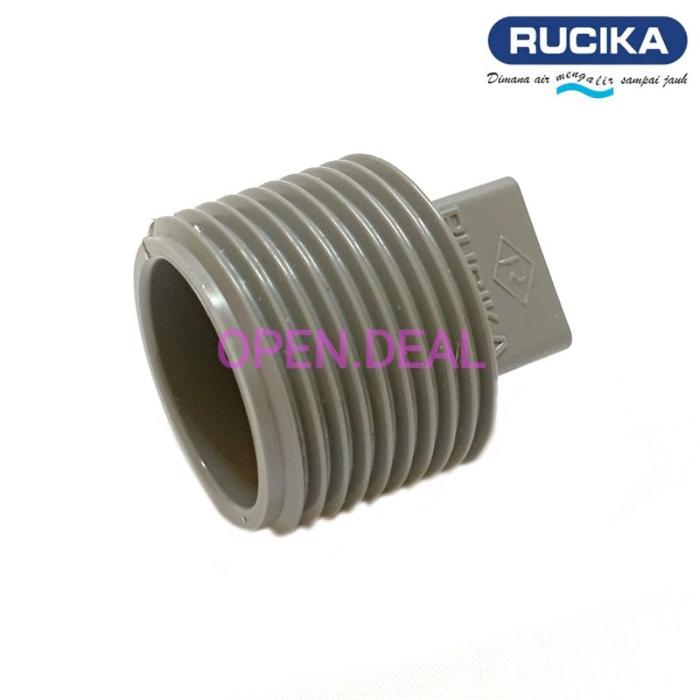 Jual PLUG AW 1" INCH PVC RUCIKA / FLUG 1 IN AW RUCIKA - Jakarta Barat ...