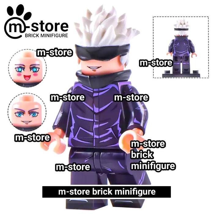 Jual brick jujutsu kaisen satoru gojo mini toy figure - Kota Bogor ...