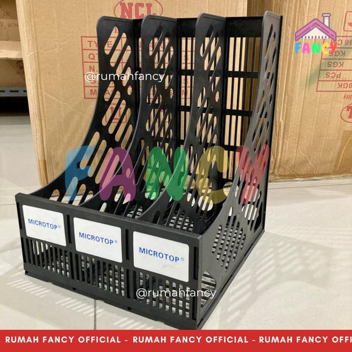 Jual Data Rack Microtop 3 Susun A618 / Rak Folder Dokumen Sekat 3 - Kab ...