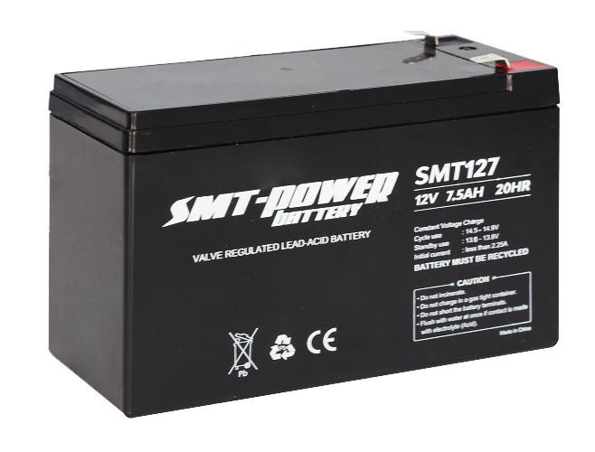 Jual Battery Baterai UPS SMT Power 127 12V/7.5 AH 12 Volt 7.5AH Aki ...