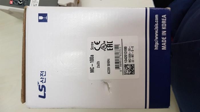 Jual MAGNETIC CONTACTOR LS MC-100A / MC 100 / MC-100 / MC100 220v 55kw ...