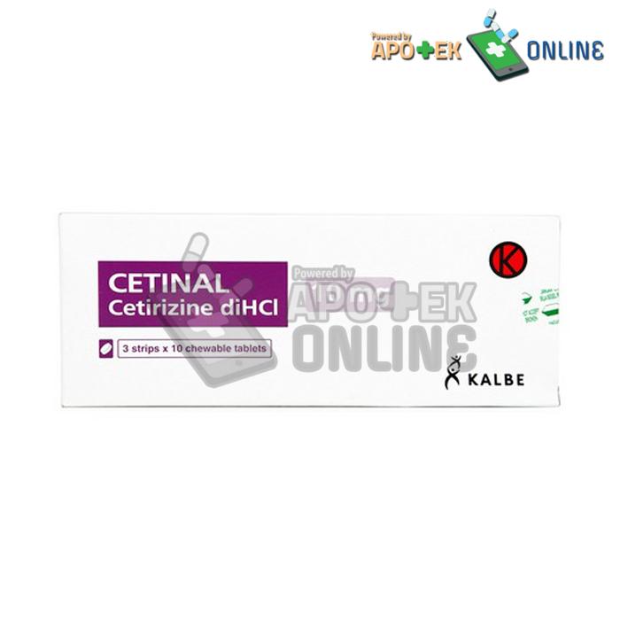 Jual CETINAL 10MG 1 STRIP 10 TABLET - Kota Bandung - Apotek Baladewa ...