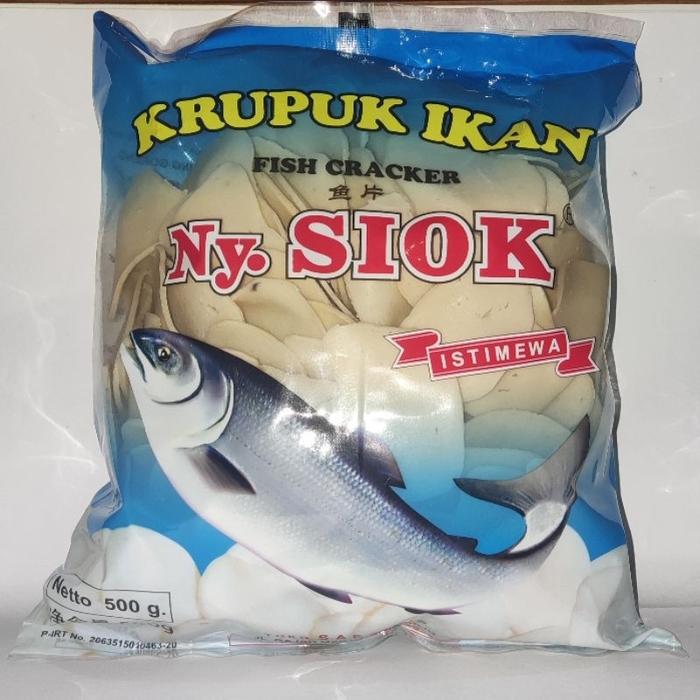 Jual Krupuk Ikan Ny. Siok 500 Gram Krupuk Ikan Nyonya Siok 500 Gram ...