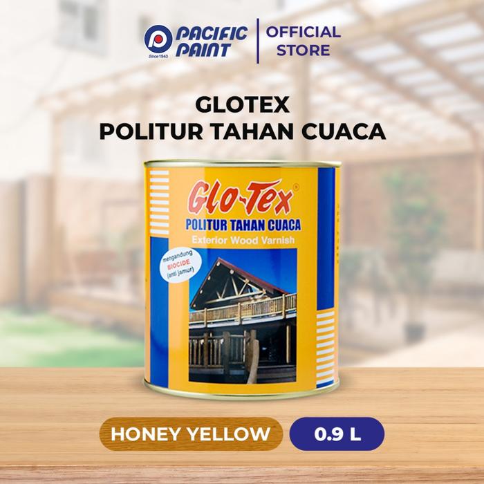 Promo Glotex Politur Tahan Cuaca-Cat Khusus (Kayu)- HONEY YELLOW-0 ...