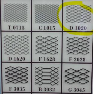 Jual [Kurir Toko] Expanded Metal Mesh D 1020 Ukuran 120 X 240Mm - Kota ...