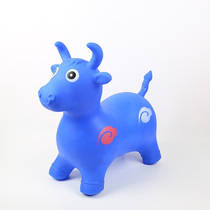 Jual Jumping Animal Musik Mainan Anak Kuda Kudaan Sapi Karet Bisa ...