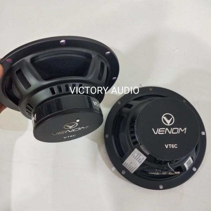 Jual Speaker Coaxial Venom Vertigo VT 6C 6Inch Built in Tweeter Pintu ...