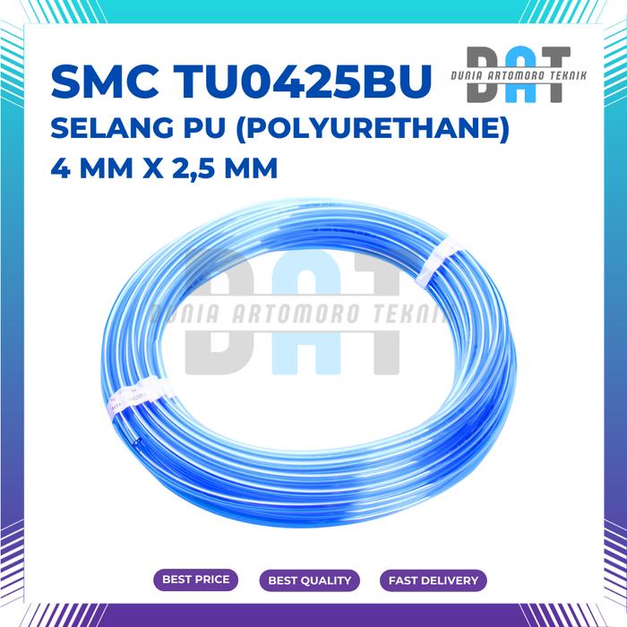 Jual Selang PU POLYURETHANE SMC 4mm x 2.5mm Hose Tube Pneumatic TU0425BU - Jakarta Barat - DUNIA ...