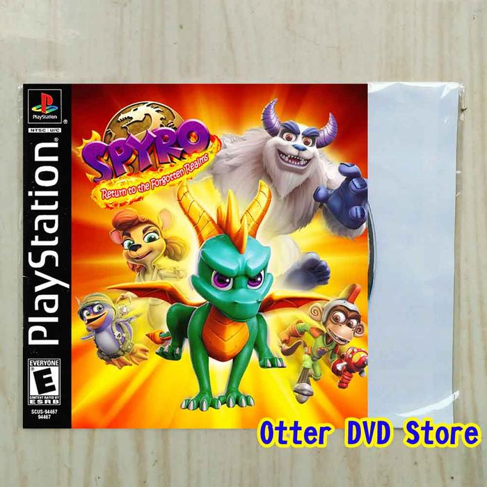 Jual Kaset Cd Game Ps1 Ps 1 Spyro 3.5 - Return To The Forgotten Realms - Jakarta Timur ...
