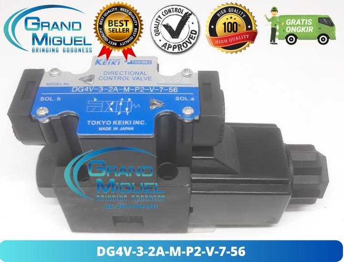 Jual Control Valve Solenoid Valve Selonoid Valve DG4V-3-2A-M-P2-V-7-56 - Jakarta Barat - PT ...