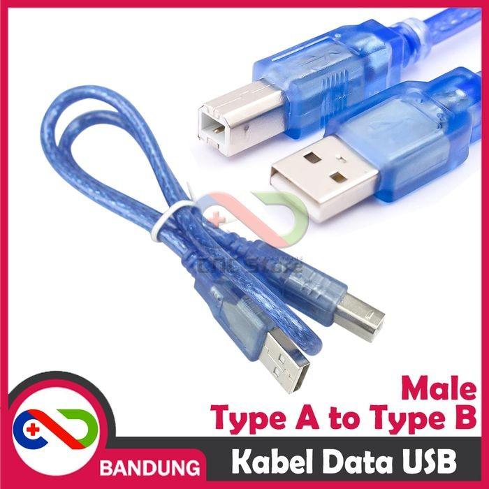 Jual [CNC] USB 2.0 CABLE KABEL DATA PRINTER TYPE A TO B MALE TO MALE ...