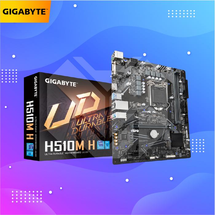 Jual Gigabyte H510M H Intel LGA1200, H510, DDR4 Motherboard Rocket Lake ...