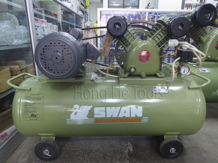 Jual Swan Compressor Kompresor 2 HP / PK + Motor Taiwan 1Phase 220v ...