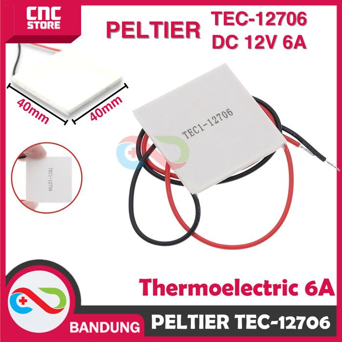 Promo PELTIER TEC-12706 TEC1 12706 THERMOELECTRIC DC 12V 6A PANAS ...