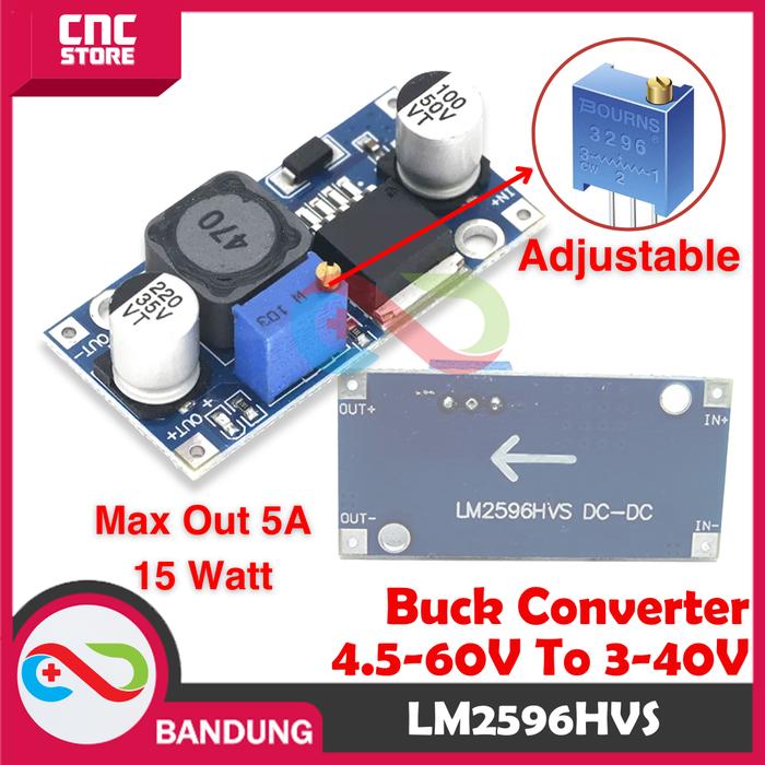 Jual LM2596HVS 4.5-60V TO 3-40V STEP DOWN MODULE BUCK CONVERTER - Kota Bandung - SukiTech ...