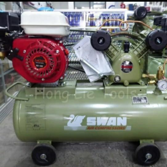 Jual Swan Compressor Kompresor 1 Hp / PK + Motor Bensin RRC Best - Kota ...