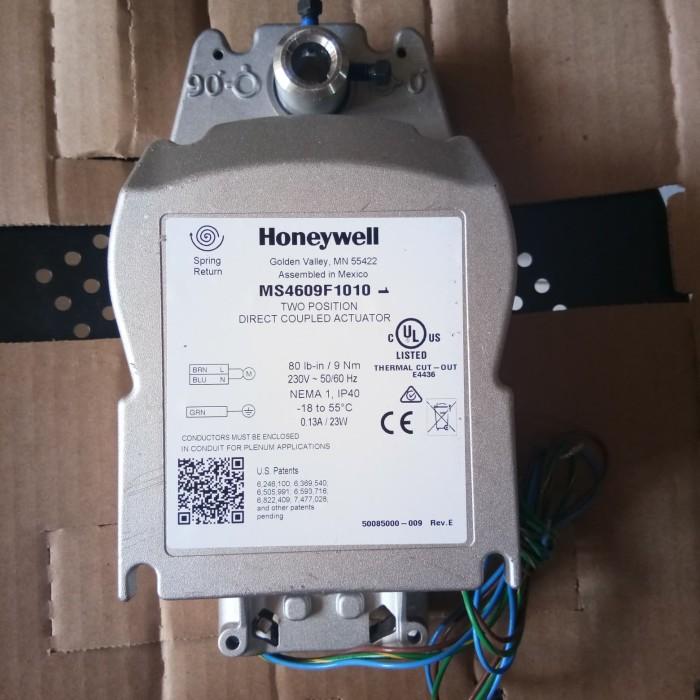 Jual Motorized Damper MS4609 TANPA aux Switch Spring Return Hnywll Best ...