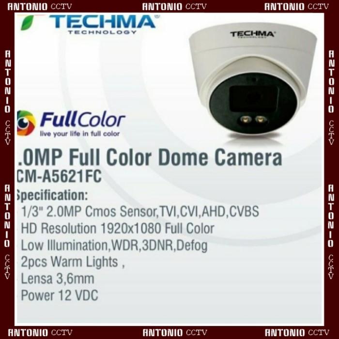 Jual KAMERA CCTV TECHMA FULL COLOR 2MP INDOR FULL HD 1080P - Jakarta ...
