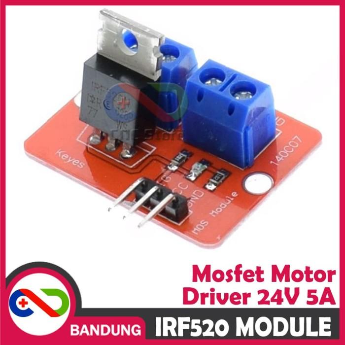 Promo [CNC] MOSFET IRF520 IRF 520 MOSFET DRIVER 24V 5A MODULE ARDUINO - Kota Bandung - IoT Store ...