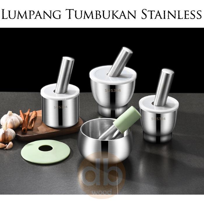 Jual Tumbukan Stainless | Mortar Pestle Tumbukan Cobek Stainless - Ss ...