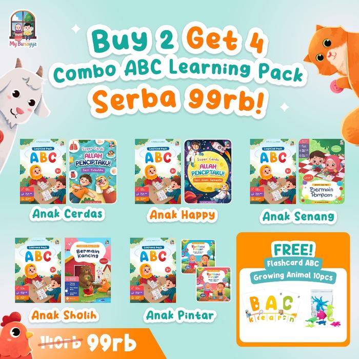 Jual COMBO ABC LEARNING PA - Belajar Membaca - Alfabet - Huruf - Busy Book - Jakarta Barat ...
