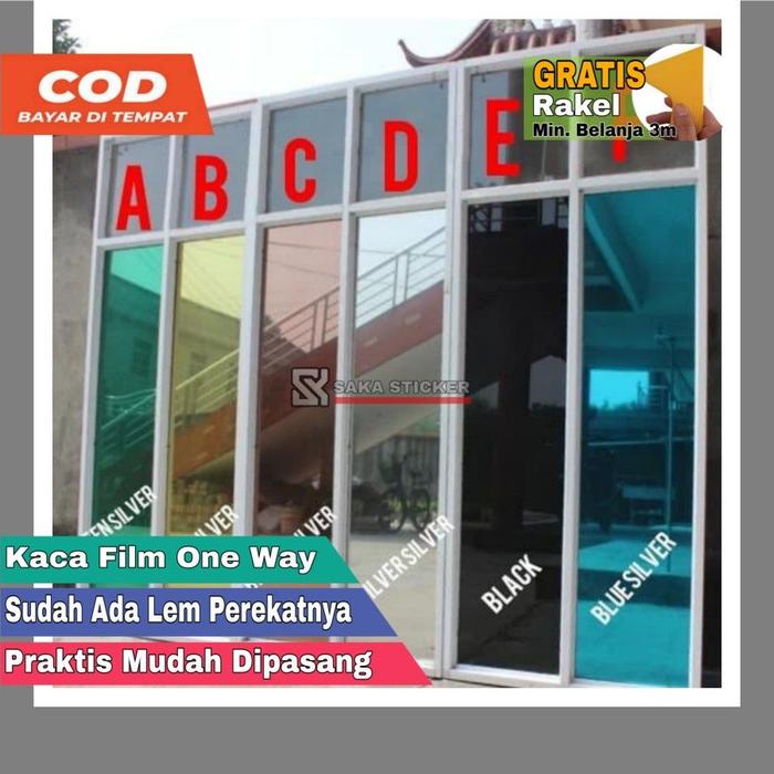Jual Stiker Kaca Film Jendela Rumah Sticker Kaca Cermin One Way Mirror ...