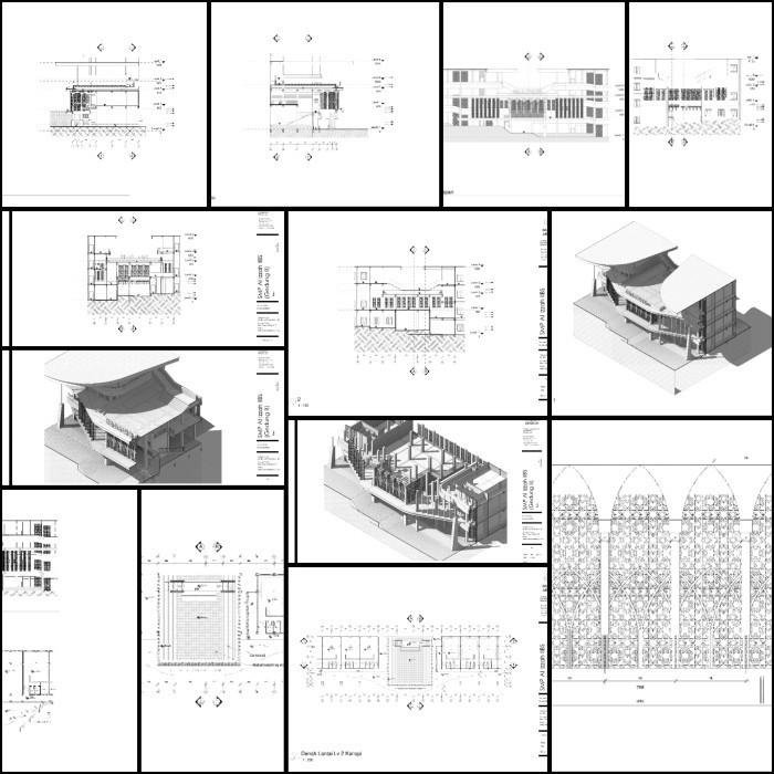 Jual TERBARU Jasa Drafter Drafting Gambar Kerja (DED) Autocad Revit ...