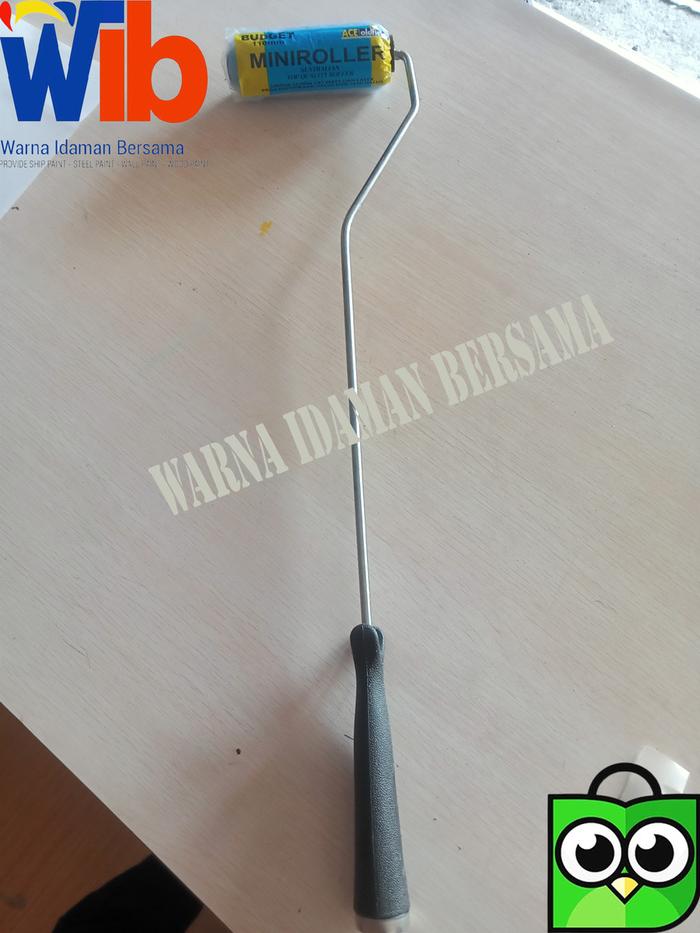 Jual KUAS ROLL CAT TEMBOK ACE BAGUS / GAGANG + BUSA BULU ROLL ACE CAT ...