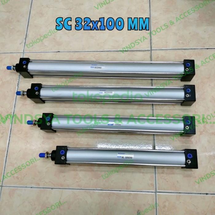 Jual SC 32X100 mm Pneumatic Cylinder Hydraulic Silinder Hidrolik Best ...