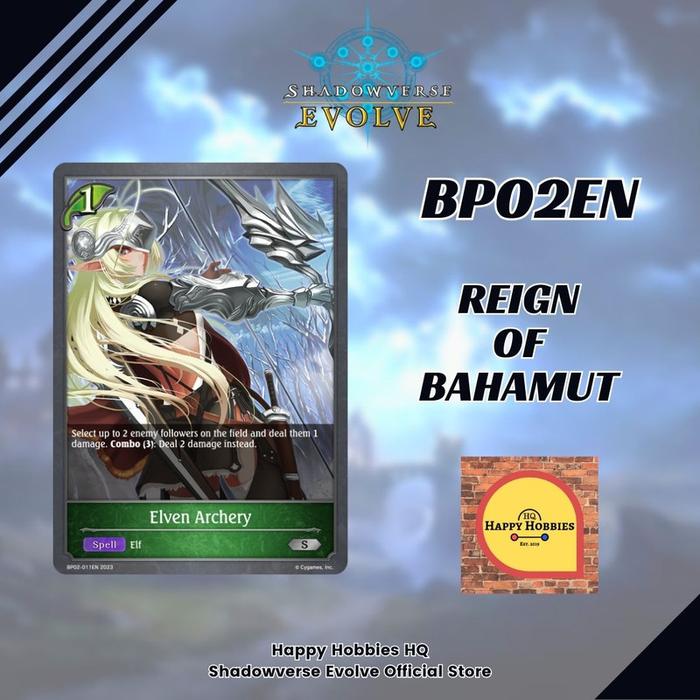 Jual Shadowverse Evolved BP02-011 EN Elven Archery S - Kota Surabaya - Happy Hobbies HQ SUB ...