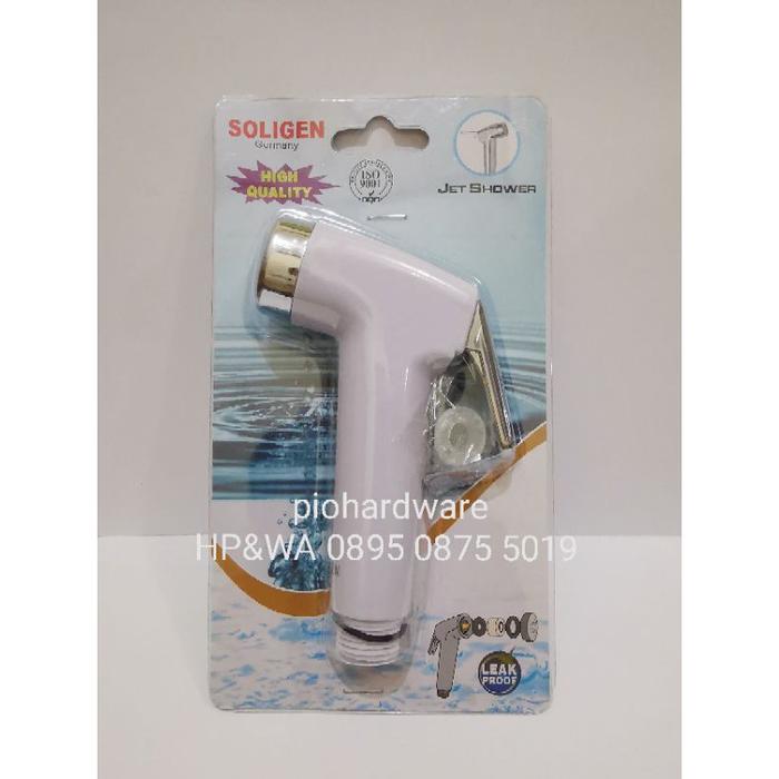 Jual Kepala Shower Toilet Soligen Warna Putih | Jet Shower - Jakarta Barat - kayshila1 | Tokopedia