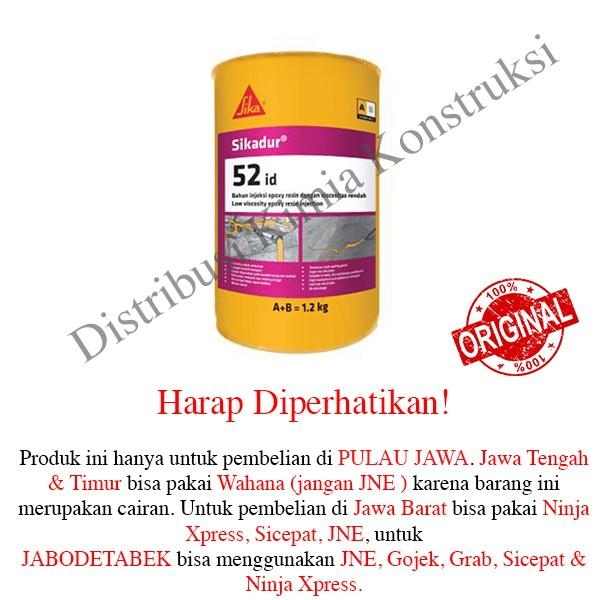 Jual Sikadur 52 id AB 1,2kg Epoxy Injeksi / Injection - Kota Medan ...