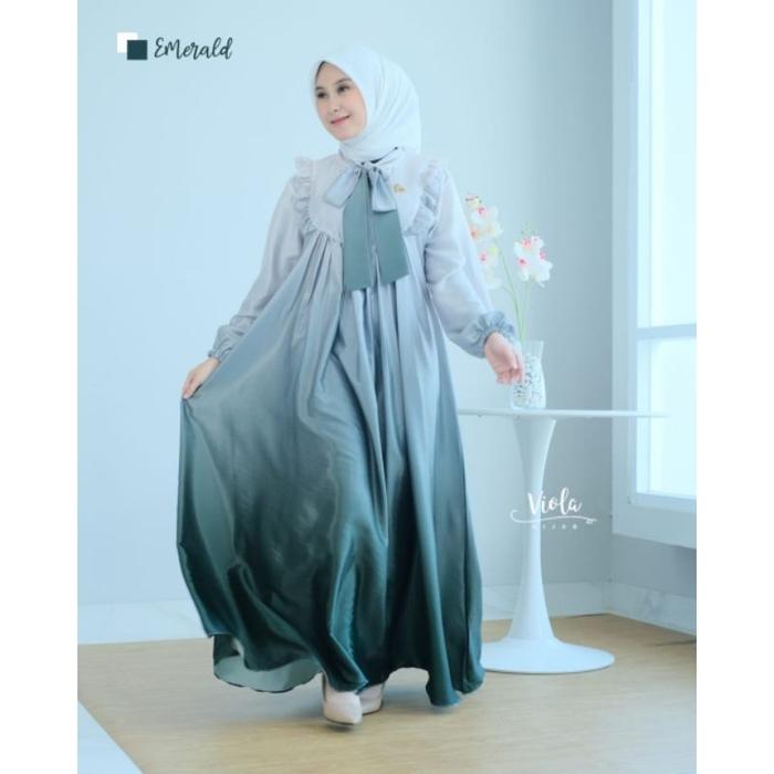 Jual TERBARU GAMIS RUBY GRADASI EVELYN ARMANY SILK WAFDA DAN MAXMARA ...