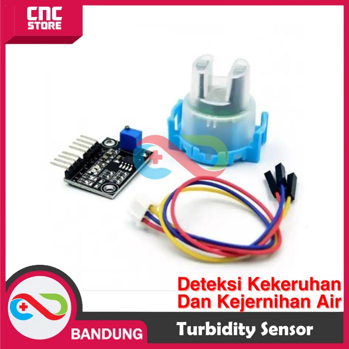 Promo TURBIDITY SENSOR MODULE DETEKSI KUALITAS KEJERNIHAN KEKERUHAN AIR ...