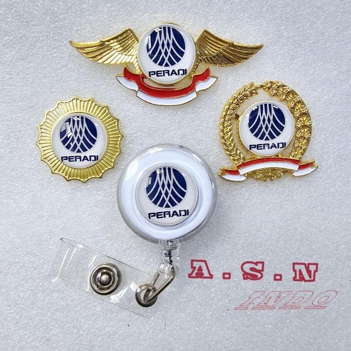 Jual Pin Logo Peradi Yoyo Id Card PERADI Lencana Peradi FX234 - Jakarta ...