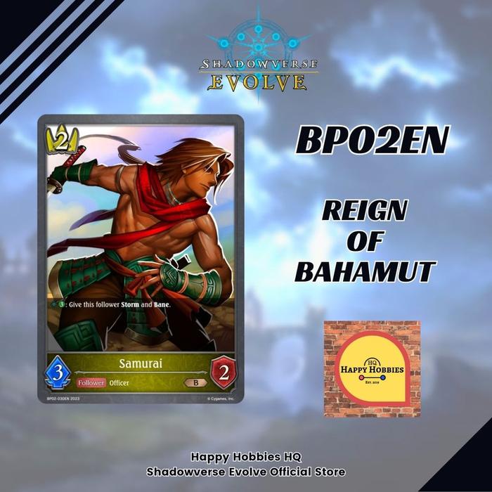 Jual Shadowverse Evolved BP02-030 EN Samurai B - Kota Surabaya - Happy Hobbies HQ SUB | Tokopedia