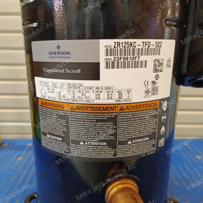 Jual Kompresor Copeland ZR125KC-TFD-522 Original 10PK 3Phase R22 Best ...