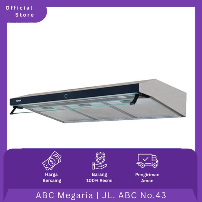 Jual Rinnai Cooker Hood / Penghisap Asap Kompor RH529SS / RH-529SS 90cm ...