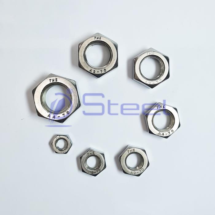Jual Mur SS304 M20 x 2.50 | Nut Only Kunci 36 Hex Stainless Steel 304 ...