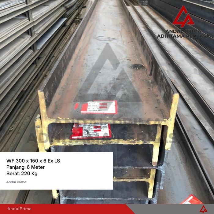 Jual Wf 300 X 6 Meter - Besi Baja Iwf - Wide Flange Beams - Jakarta ...