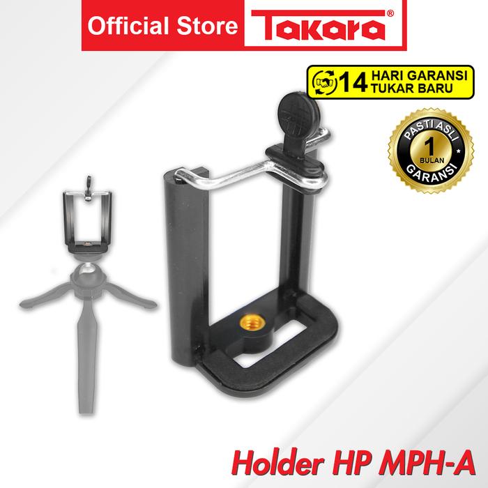 Jual U-Holder Phone Holder Universal Clamp Takara MPH-A MPHA untuk ...