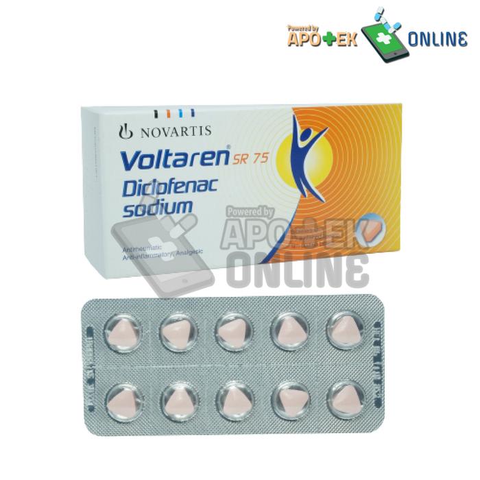 Jual VOLTAREN SR 75 MG 1 STRIP 10 TABLET - Jakarta Pusat - Apotek Trijaya Kemayoran | Tokopedia