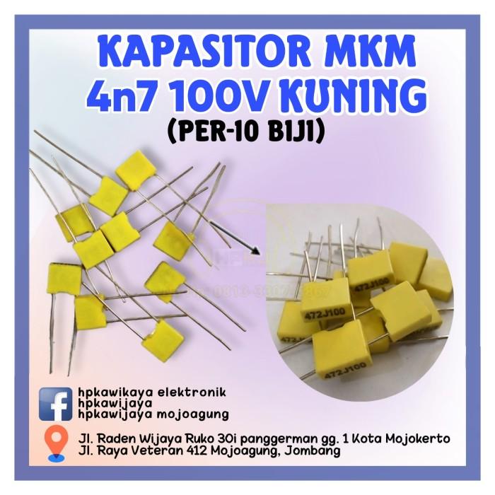 Jual KAPASITOR MKM 472J100 4N7 100v mkm 4n7 100 volt 472J100 - Kota ...