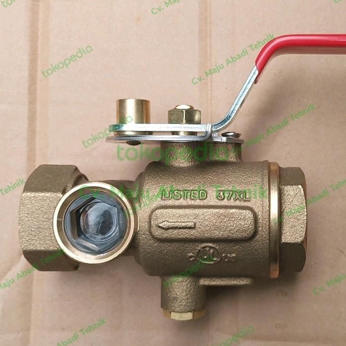 Jual TEST AND DRAIN VALVE UL FM 1" INCH KUNINGAN/BRASS SIGHT GLASS Best ...
