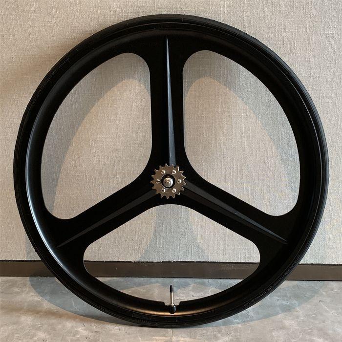 Jual Bike Wheels Magnesium Alloy Bicycle Wheel 700C Bike Rim 3 Spoke ...