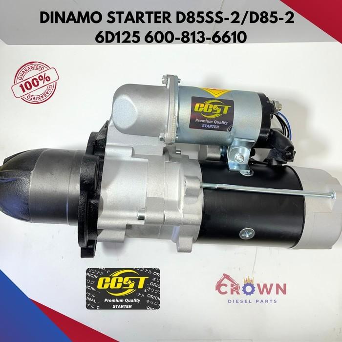 Jual Dinamo Starter D85ESS D85SS2 D85 PC300 6D125 600-813-6610 600-813 ...