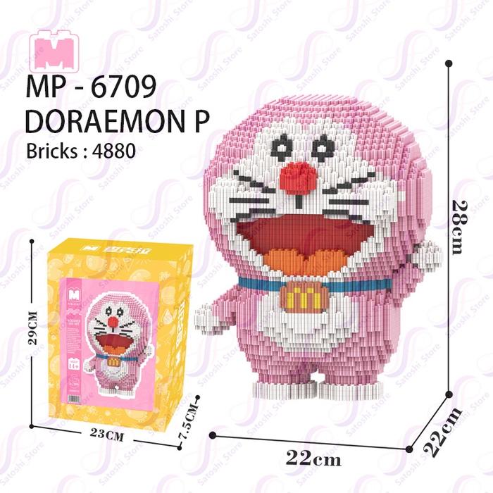 Jual Nano Block DORAEMON PINK BLUE Series MP | Bricks education Nano Block - Jakarta Barat ...