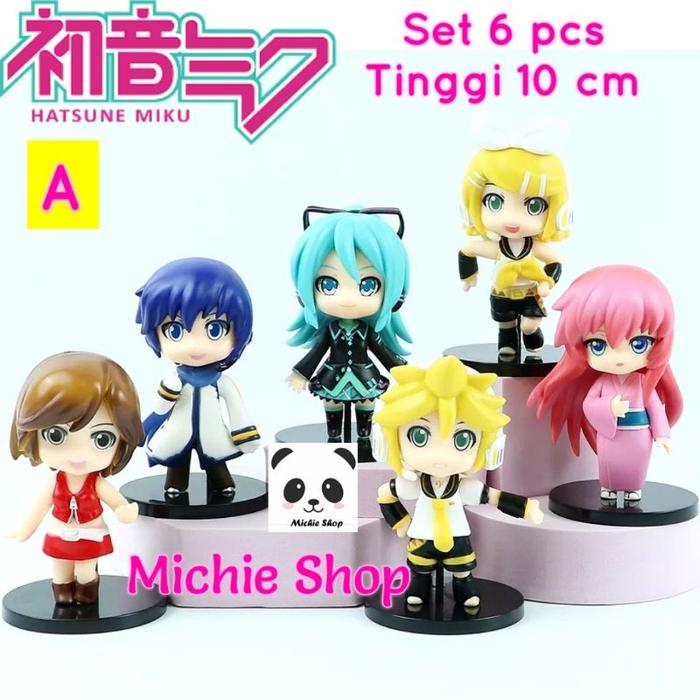 Jual Figure Hatsune Miku (Set 3/6) Chibi Topper Anime Miku Vocaloid ...